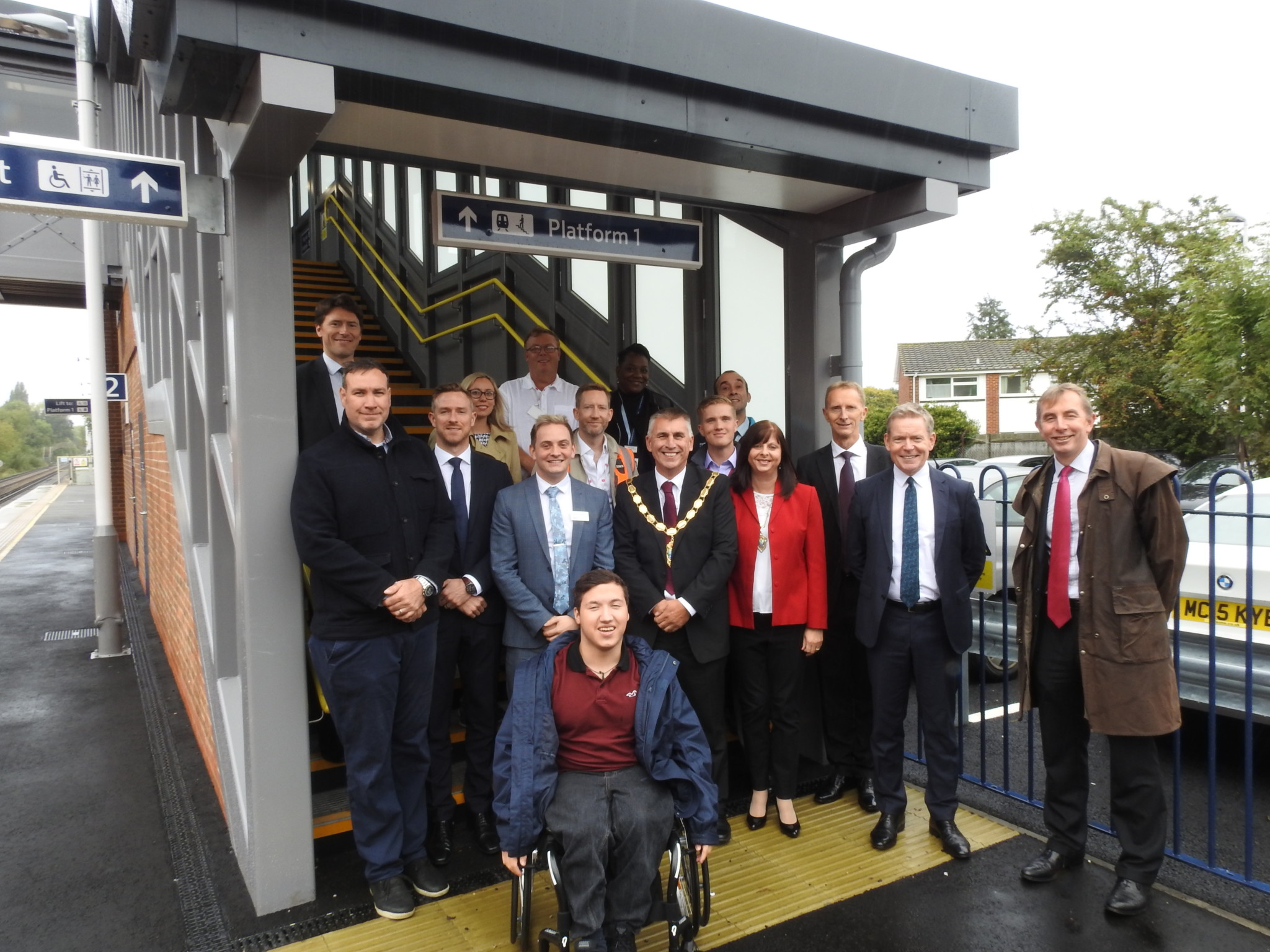 AfA Ewell West Station – Fully accessible listed station - Octavius
