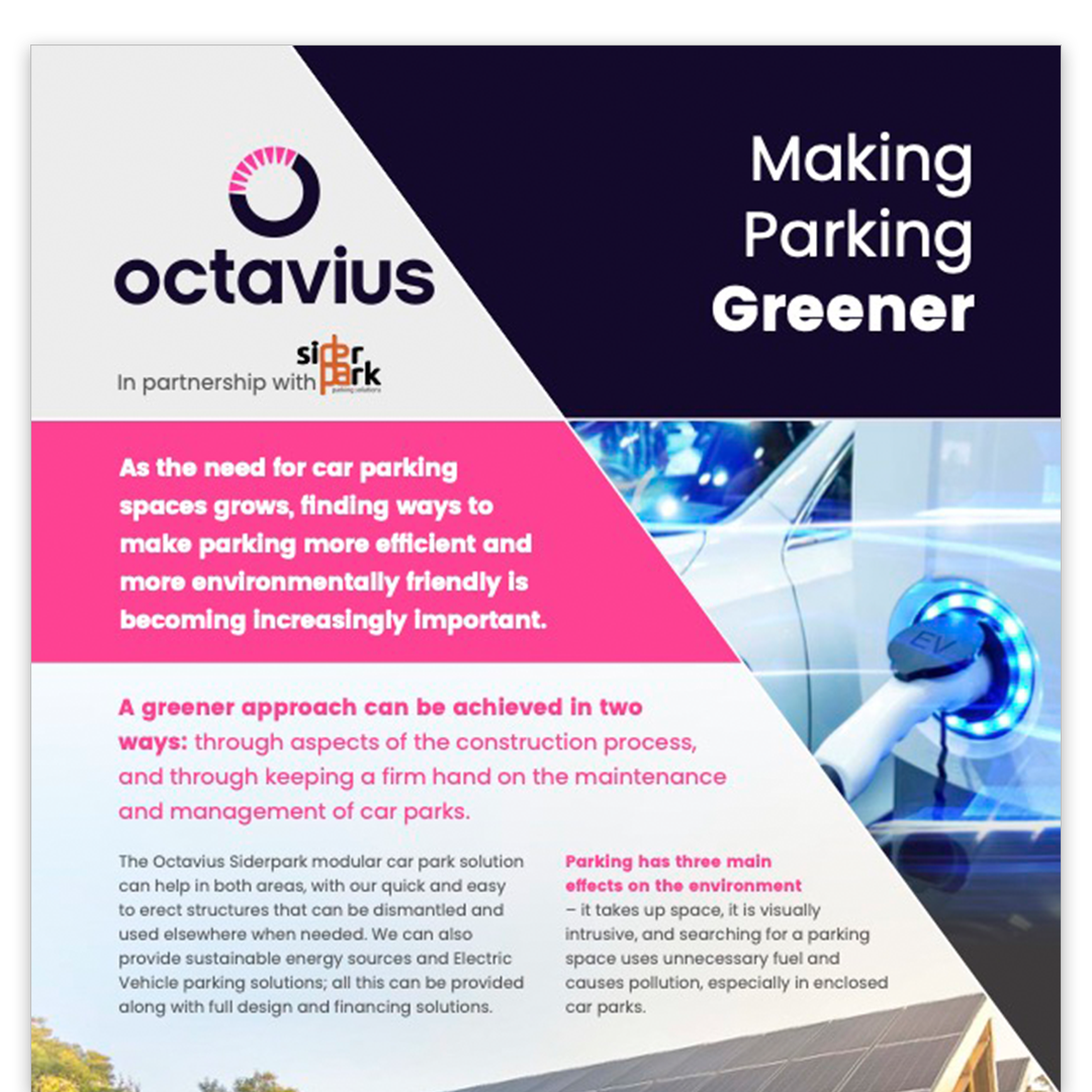 Multi-Modal Transport Hubs & Modular Parking Lot Construction | Octavius