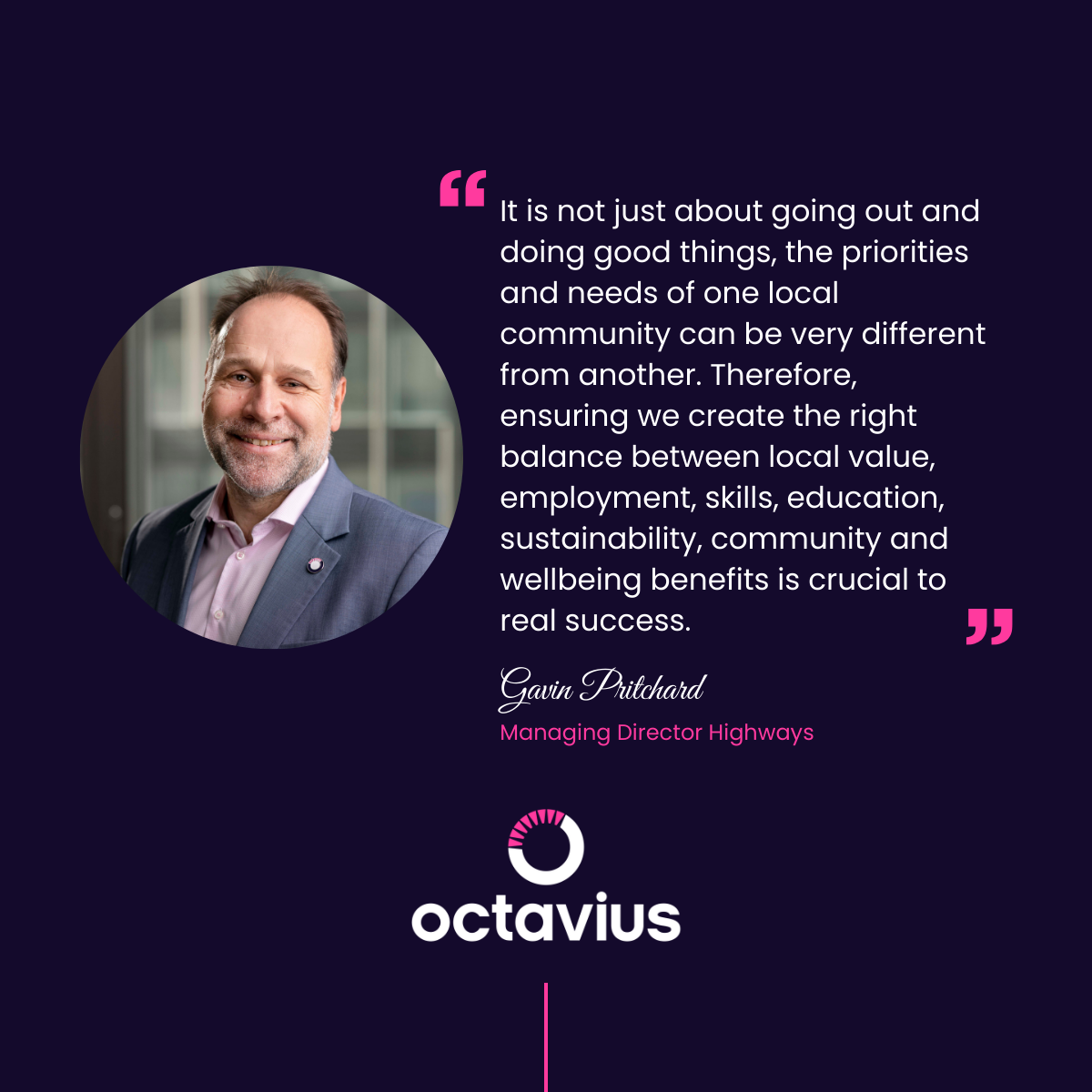 Maximising Social Value through long term procurement frameworks - Octavius