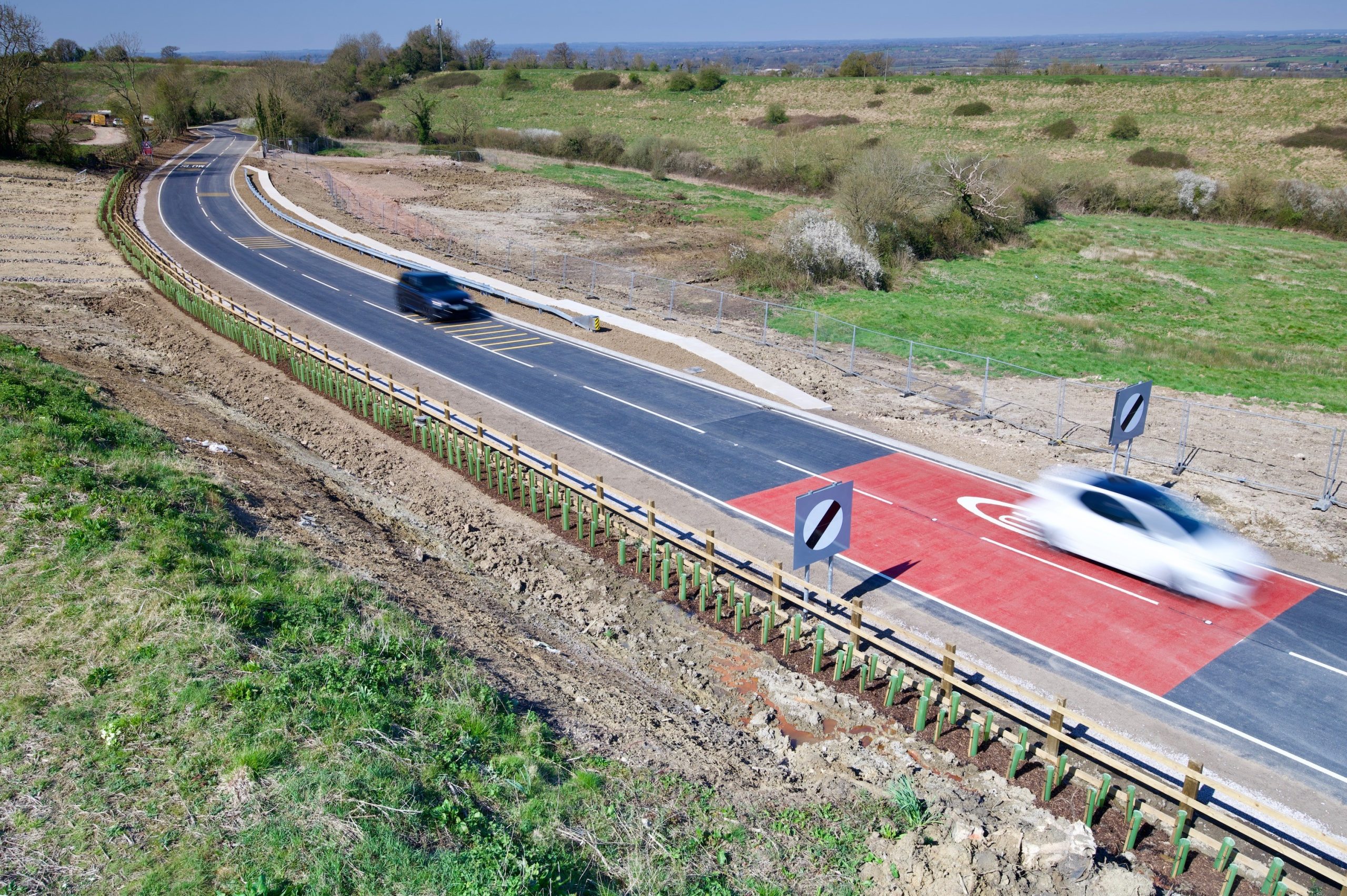 Octavius completes landslip road’s reconstruction - Octavius